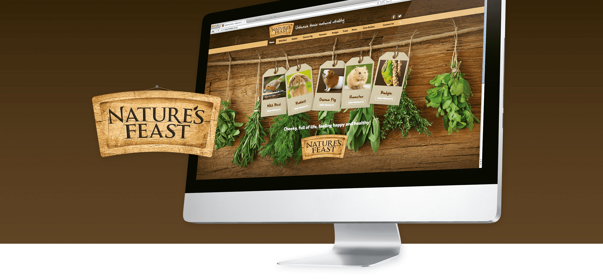 Nature's Feast Mobile friendly website successfully launches new product range - Quiet Storm